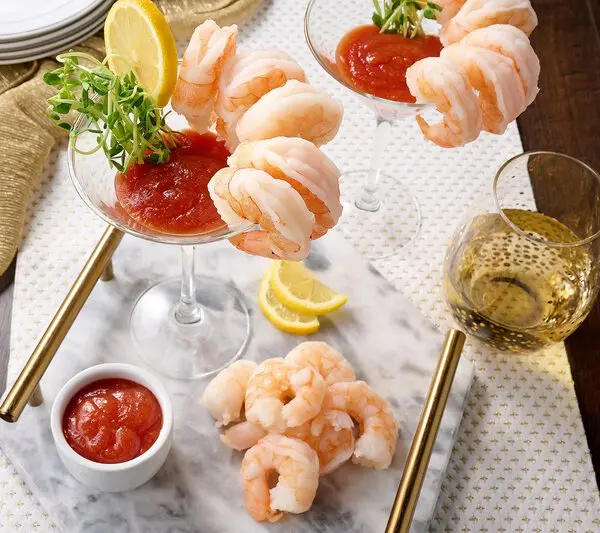GEOFFREY ZAKARIAN 3lb Cooked Colossal Shrimp Cocktail - One-color