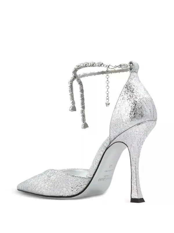 JIMMY CHOO 110mm Stevie Pumps - Silver