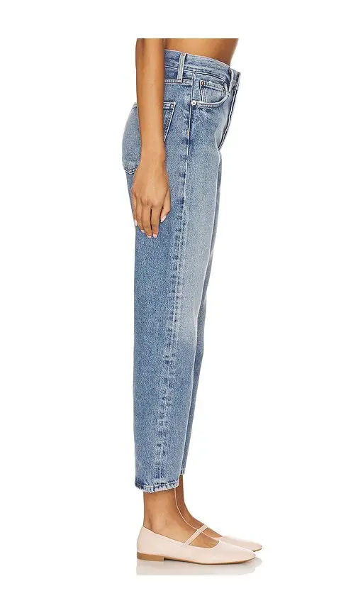 AGOLDE 90s Mid Rise Loose Straight Crop Jeans