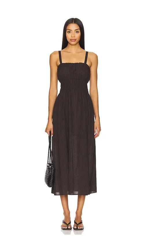 Heartloom Auburn Midi Dress