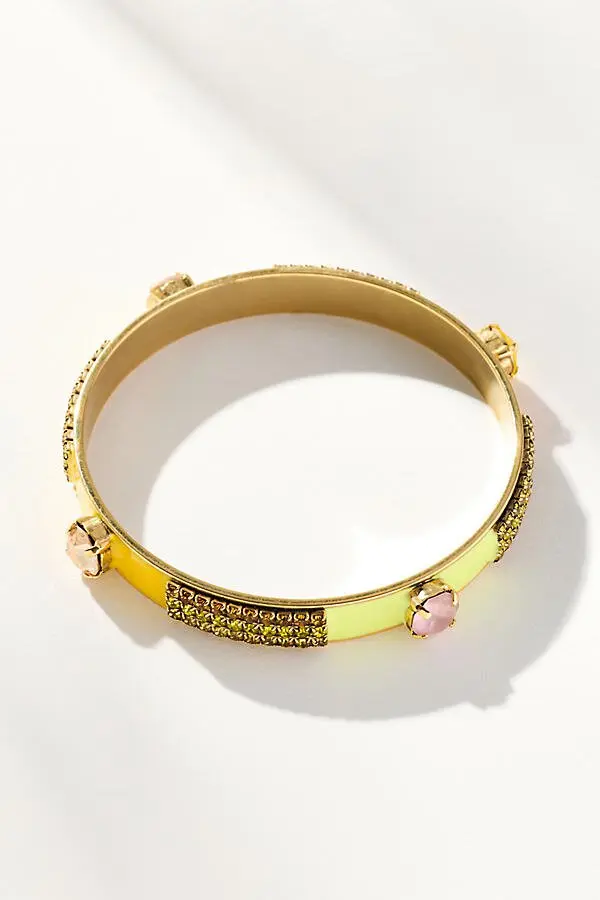 TOVA Mireya Bangle Bracelet - Yellow