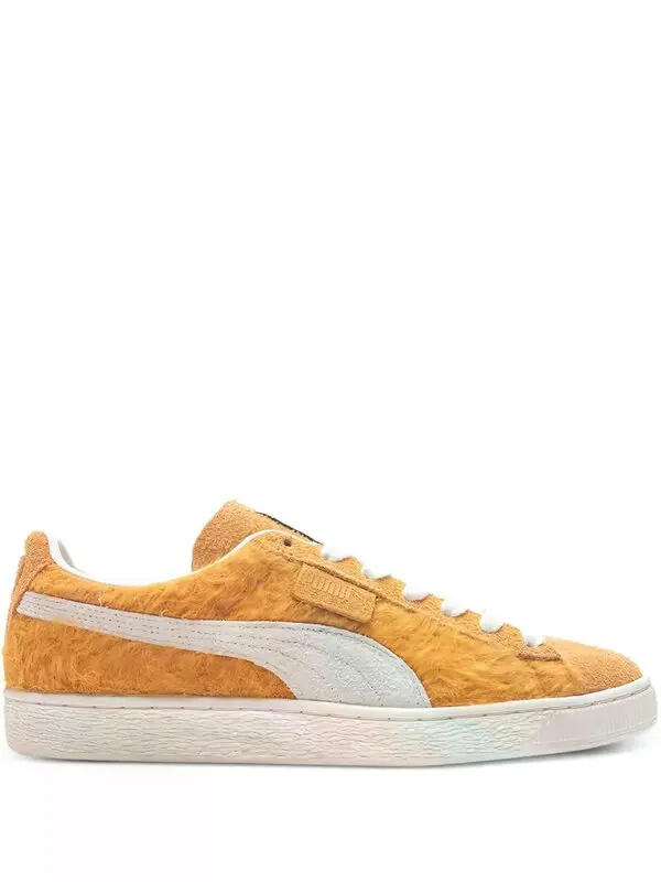 PUMA Suede Mohair Sneakers - Yellow