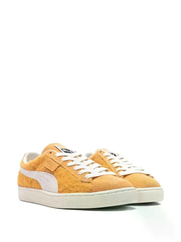 PUMA Suede Mohair Sneakers - Yellow