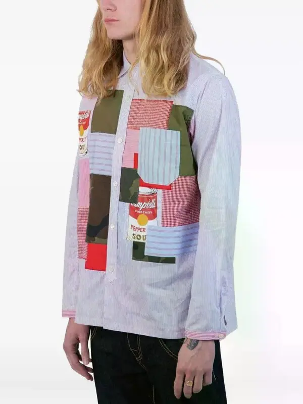 Junya Watanabe Andy Warhol Patchwork Shirt