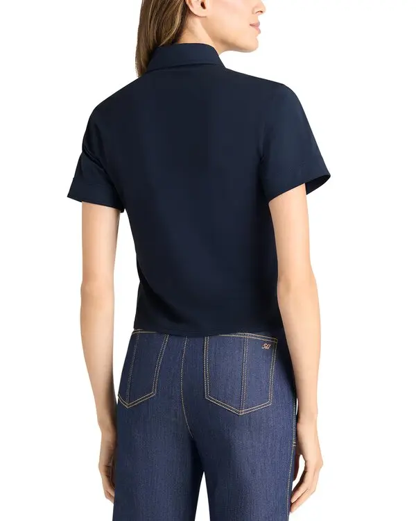 Cinq À Sept Tiana Shirt - Navy