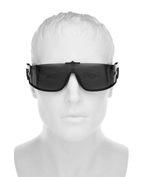 CHRISTIAN LOUBOUTIN Shield Sunglasses, 141mm