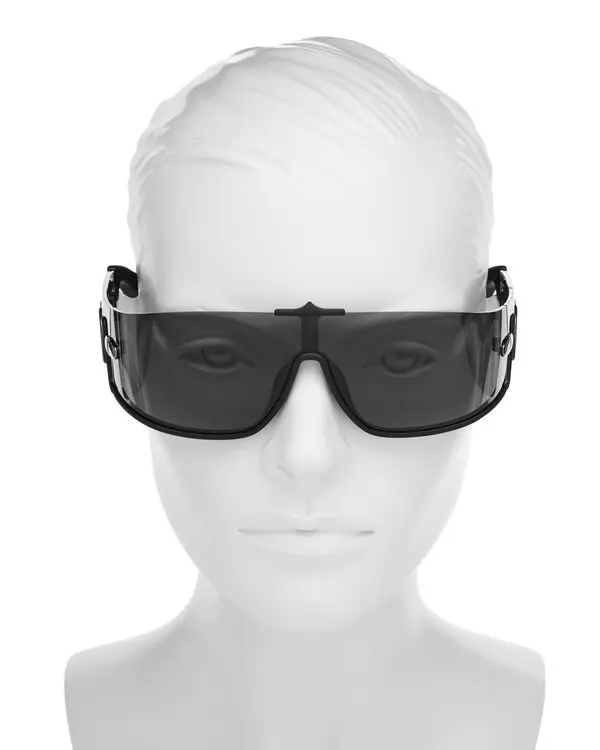 CHRISTIAN LOUBOUTIN Shield Sunglasses, 141mm