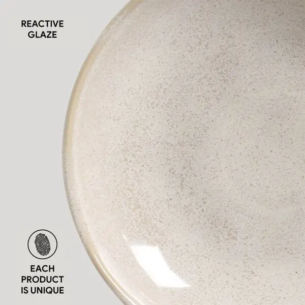 PORTO BRASIL Salad Bowls, Set Of 4 - Beige