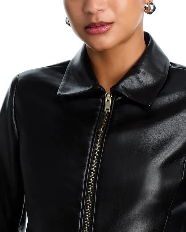 Generation Love Lola Faux Leather Jacket - Black