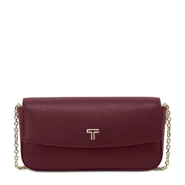 Tumi Convertible Wallet Crossbody - Wine