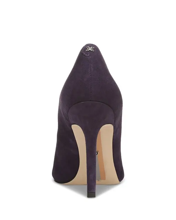 Sam Edelman Hazel Suede Pumps - Purple