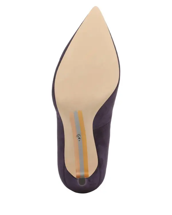 Sam Edelman Hazel Suede Pumps - Purple
