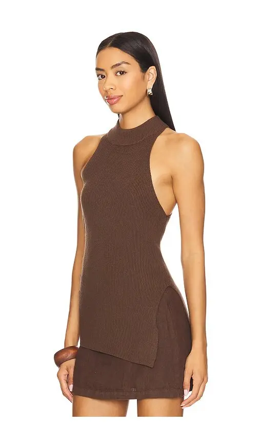 Heartloom Asymmetrical Mockneck Top