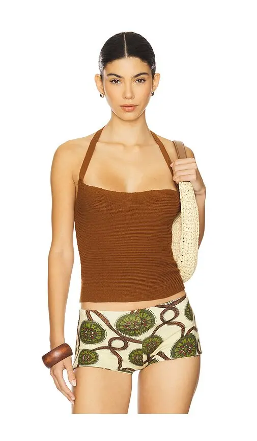 Heartloom Kennedy Halterneck Knit Top