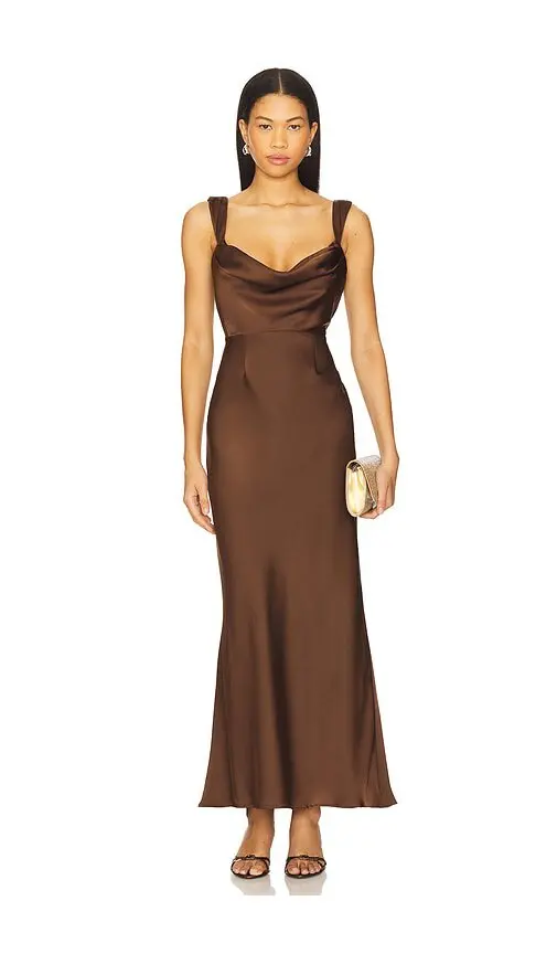 RUNAWAY THE LABEL Margot Maxi Dress In . Also