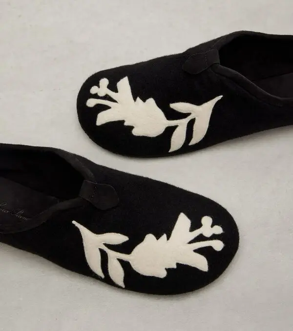 Loro Piana Floaty Embroidered Flats