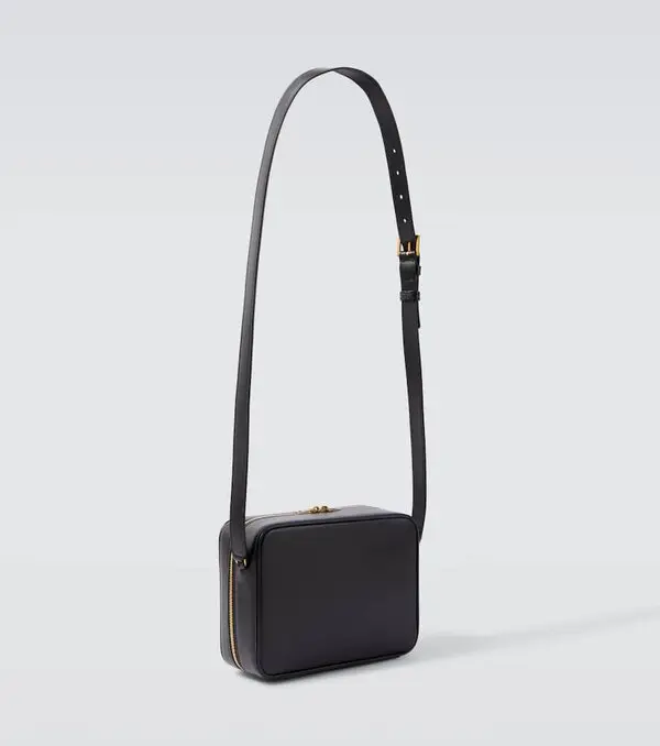 Saint Laurent Paris Leather Camera Case