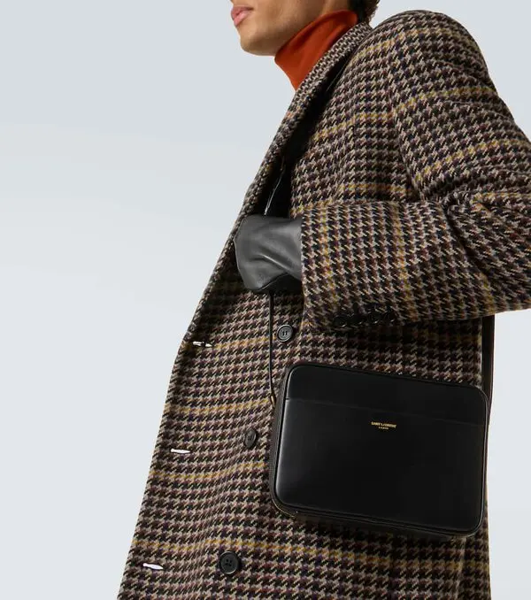 Saint Laurent Paris Leather Camera Case