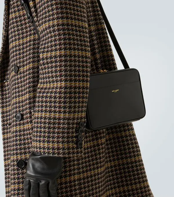 Saint Laurent Paris Leather Camera Case