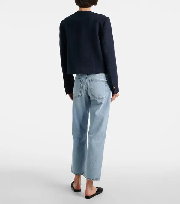 BLAZÉ MILANO Shamo Cotton-blend Tweed Jacket