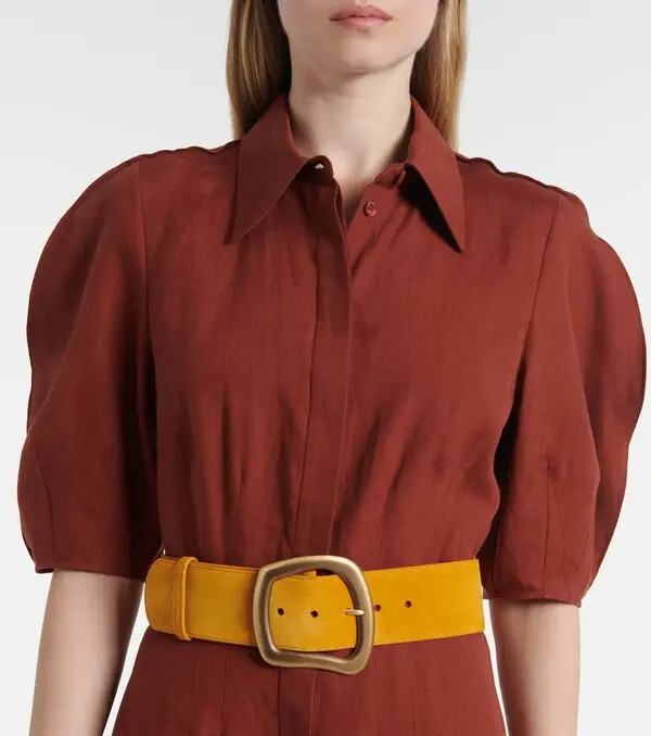 Gabriela Hearst Simone Suede Belt