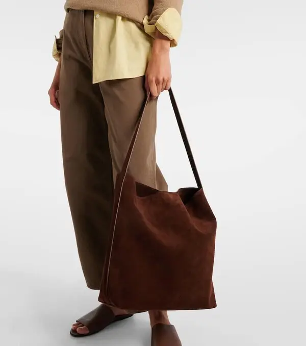 AESTHER EKME Sac Supple Suede Tote Bag - Brown