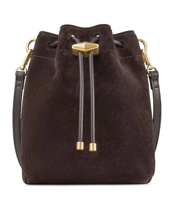 JIMMY CHOO Suede Cinch Mini Bag
