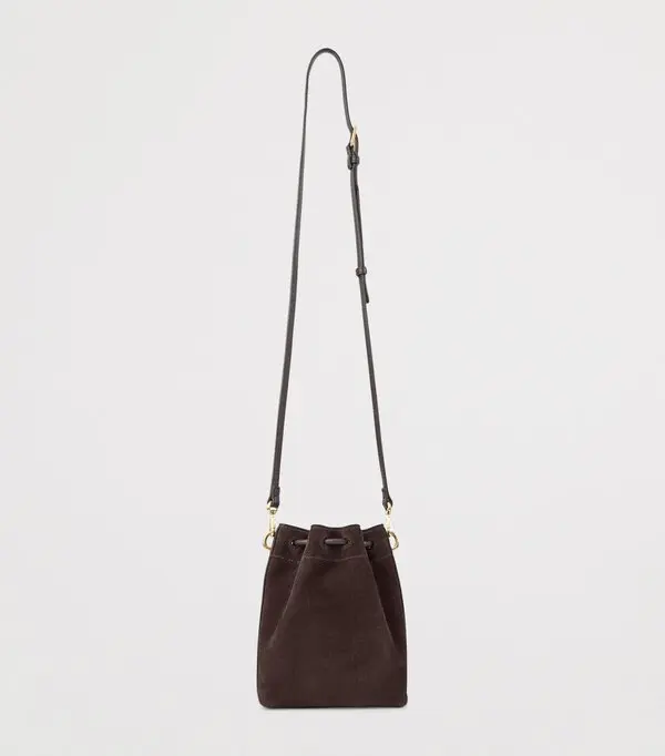 JIMMY CHOO Suede Cinch Mini Bag