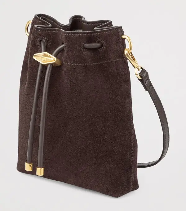 JIMMY CHOO Suede Cinch Mini Bag