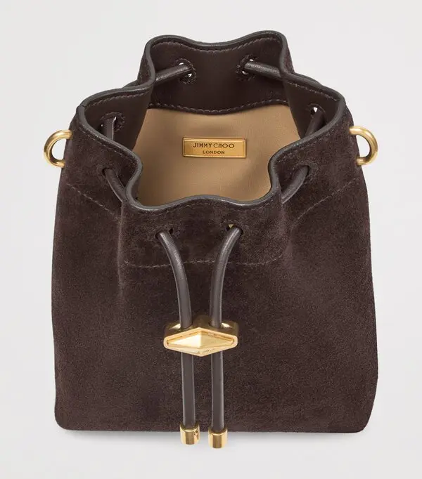 JIMMY CHOO Suede Cinch Mini Bag