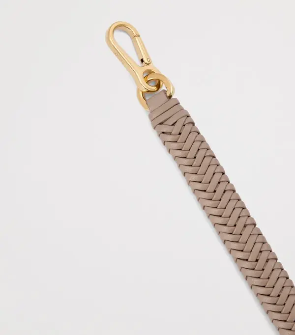 Loewe Leather Dogclip Strap - Beige