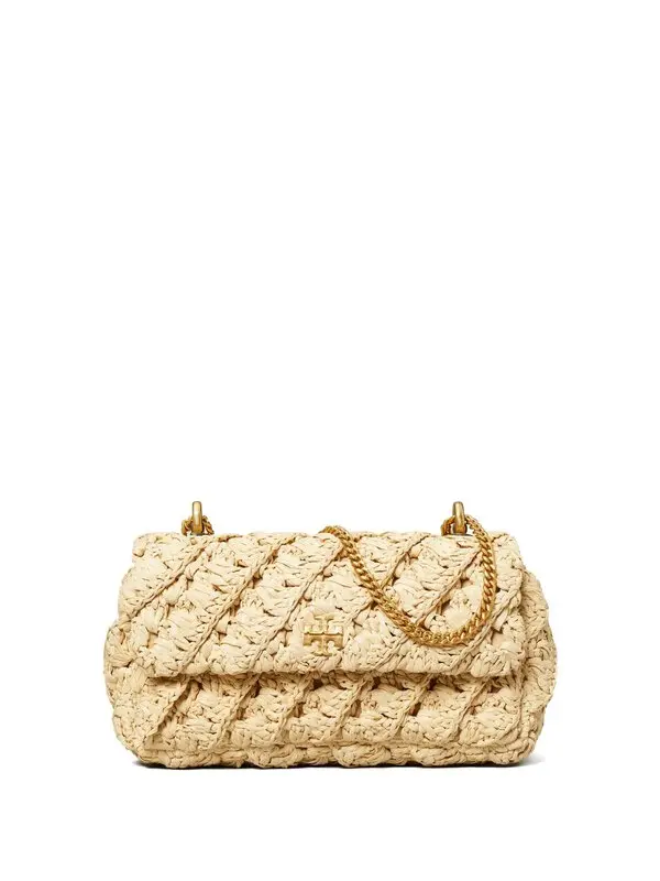 Tory Burch Kira Raffia Crossbody Bag