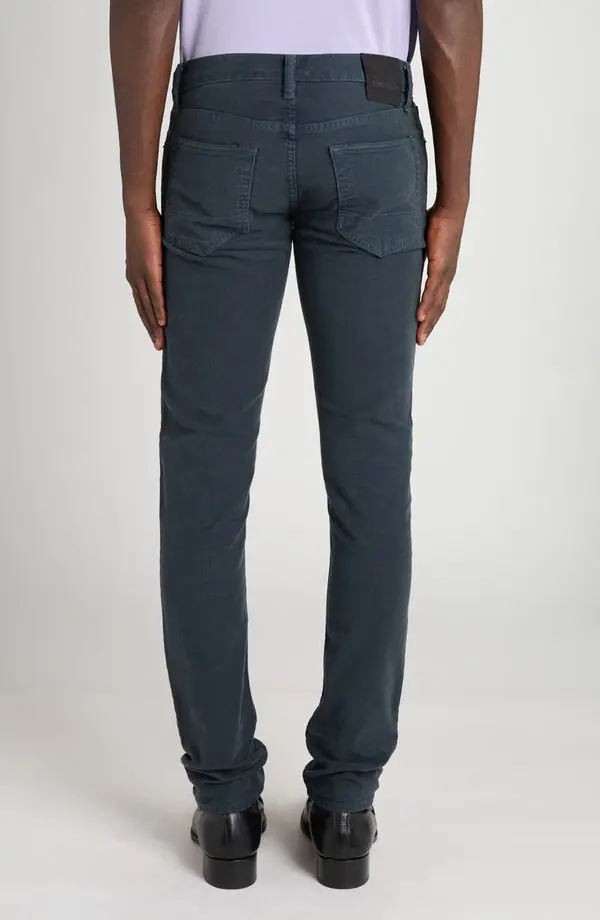 Vince Slim Fit Moleskin Pants - Hb470 Indigo