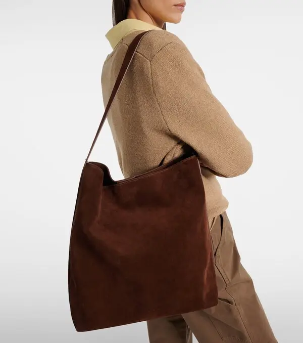 AESTHER EKME Sac Supple Suede Tote Bag - Brown