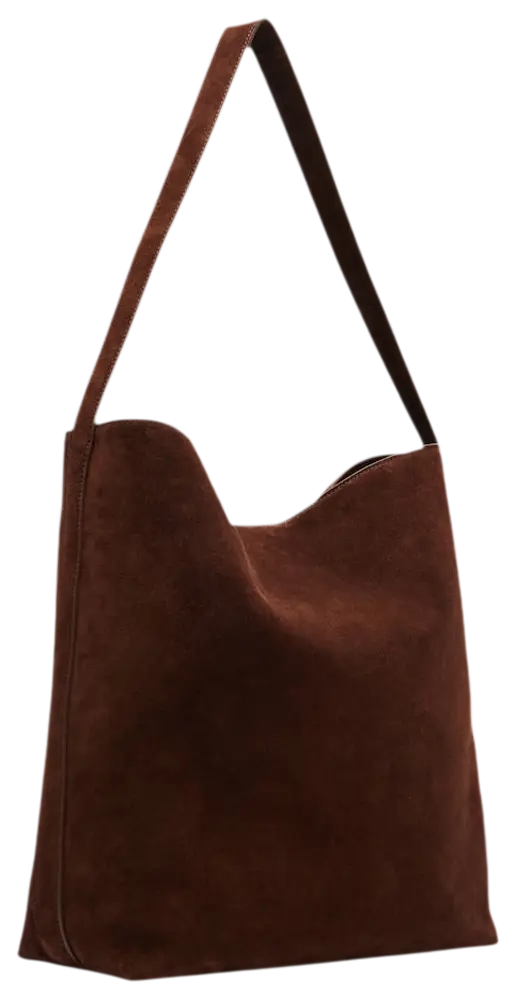 AESTHER EKME Sac Supple Suede Tote Bag - Brown