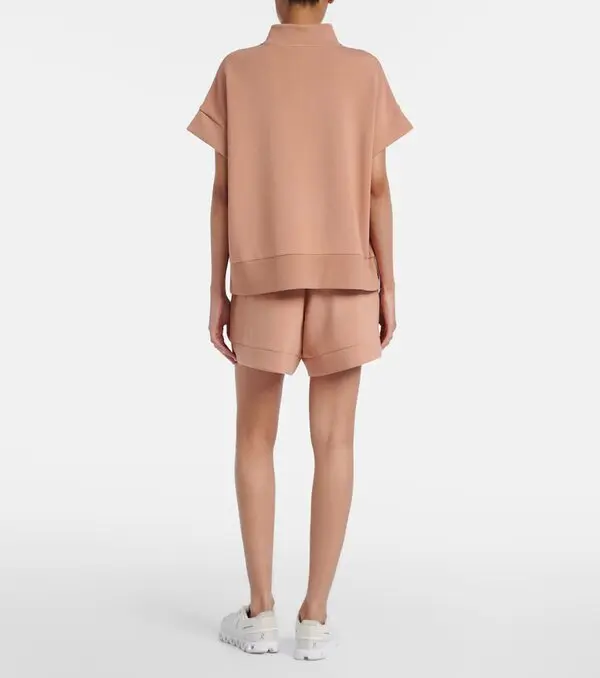 Varley Atrium High-rise Shorts - Brown