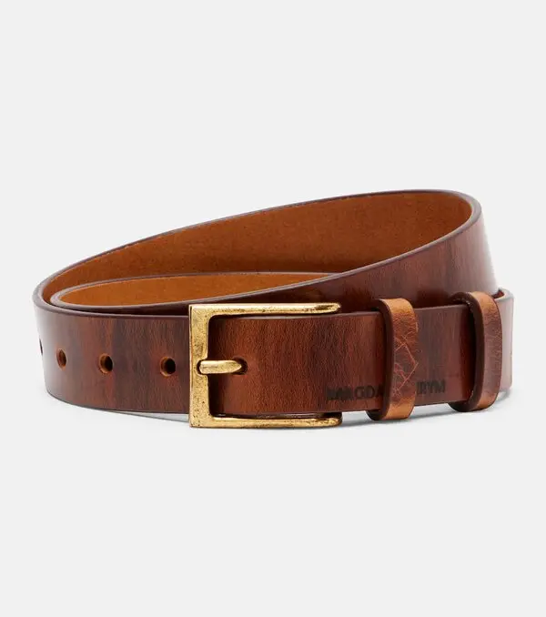 Magda Butrym Leather Belt - Brown