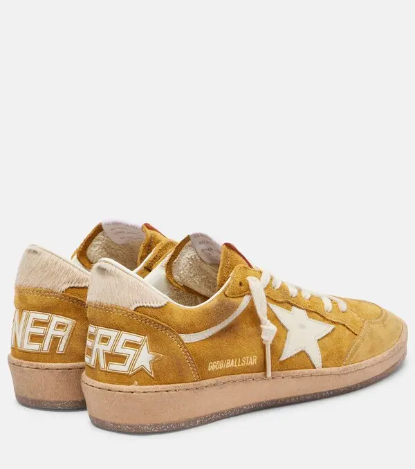 golden goose - Ball Star Suede Sneakers