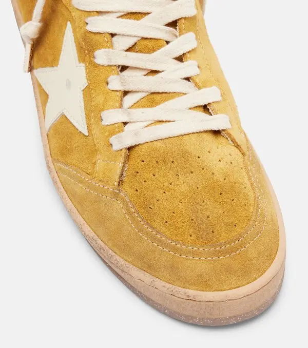 golden goose - Ball Star Suede Sneakers
