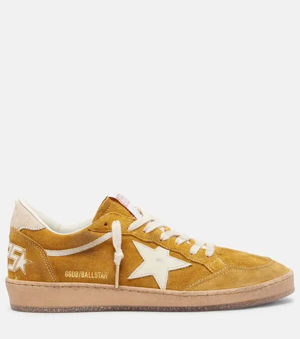 golden goose - Ball Star Suede Sneakers