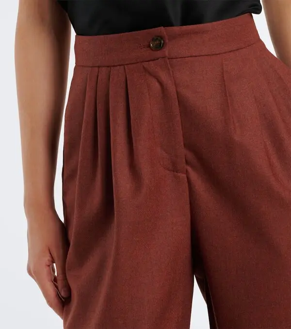 BLAZÉ MILANO Straight Leg Pinstripe Trousers