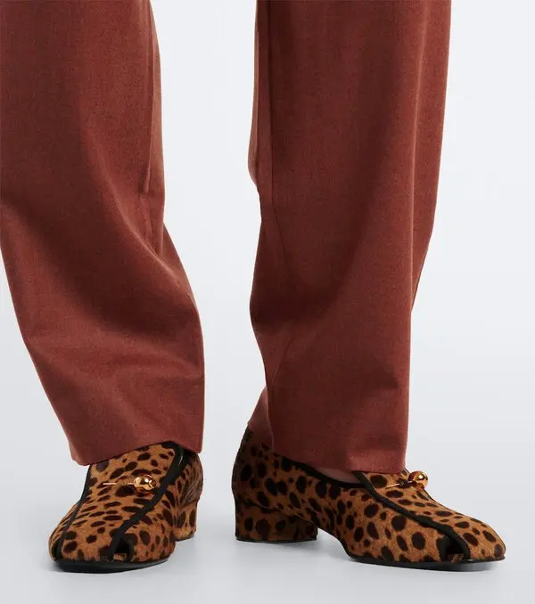 BLAZÉ MILANO Straight Leg Pinstripe Trousers