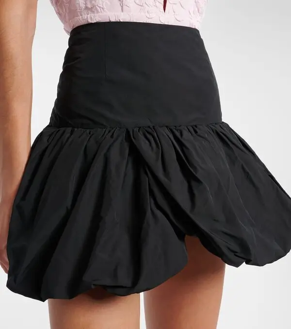Remain Birger Christensen Gathered Peplum Miniskirt