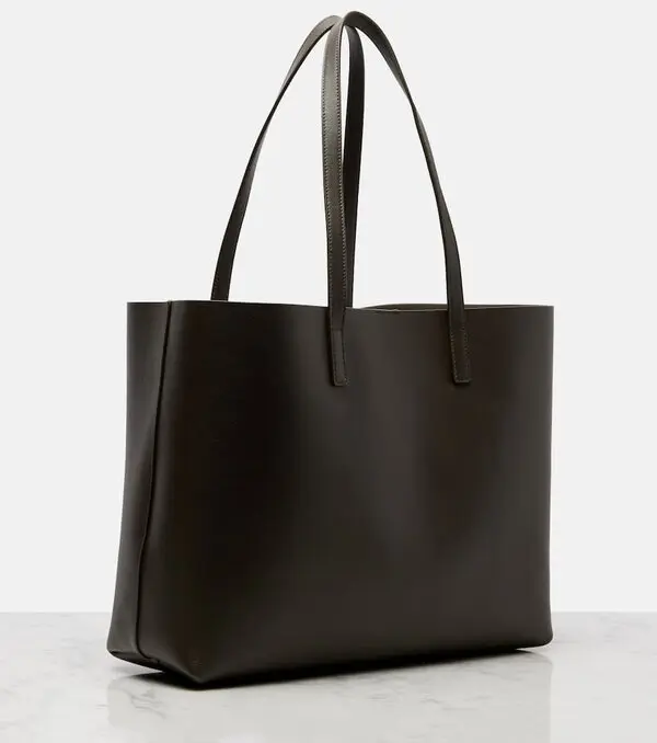 Saint Laurent Shopping Large Leather Tote Bag - Green