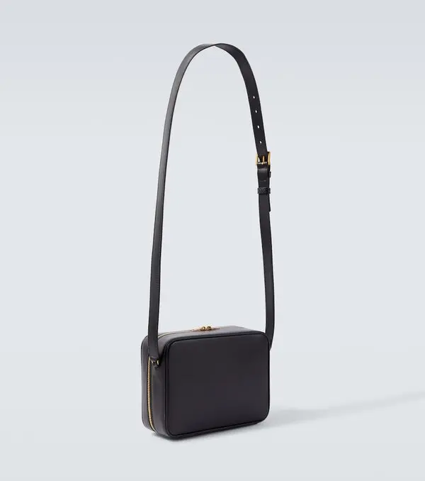 Saint Laurent Paris Leather Camera Case