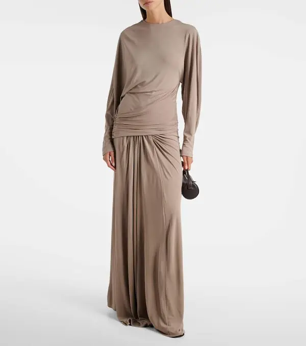 Christopher Esber Vala Draped Maxi Dress