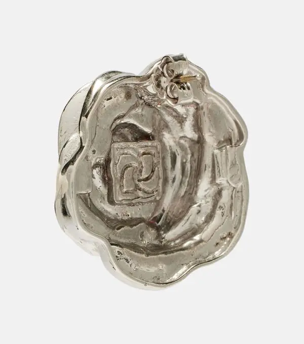 Magda Butrym Rose Stud Earrings - Silver