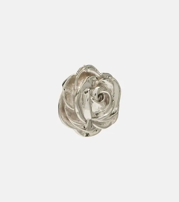 Magda Butrym Rose Stud Earrings - Silver