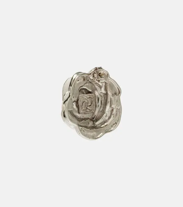 Magda Butrym Rose Stud Earrings - Silver