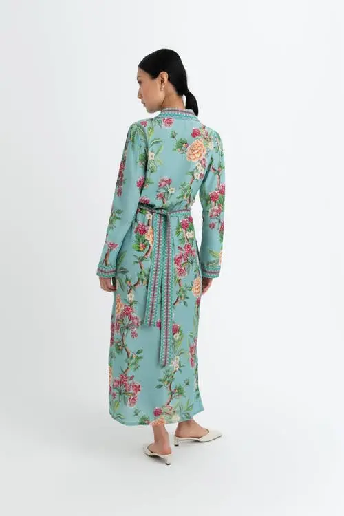 RAISHMA Enola Midi Dress - Green